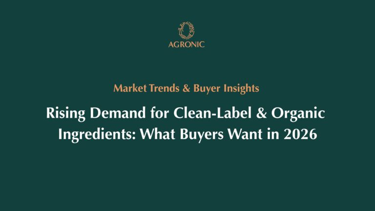Clean-Label & Organic Ingredient Trends 2026 | What Buyers Want